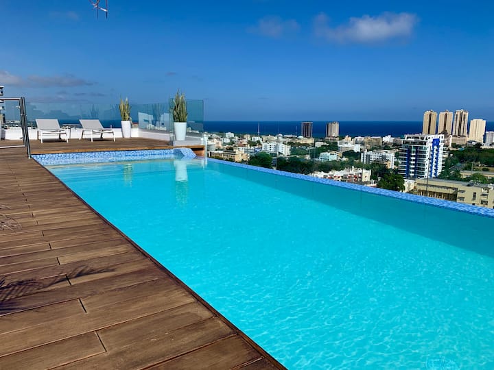 Great 1 Bedroom Premium Building Pool Gym - Santo Domingo
