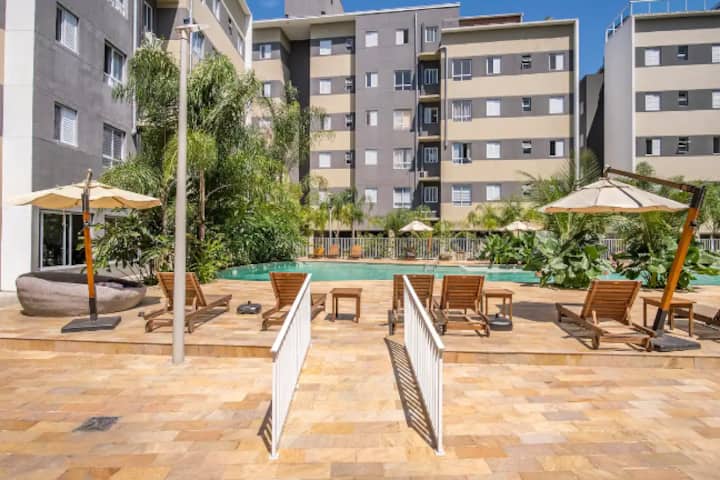 Apê Ubatuba Home Resort - Ubatuba