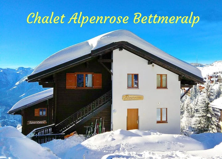 2-zi Parterrewohnung Alpenrose Für 1 Bis 4 Gäste - Bettmeralp