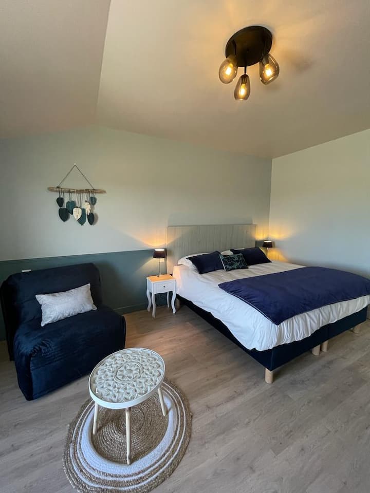 Maison D'hôtes Dans Le Vignoble - Chambre Prana - Marmande