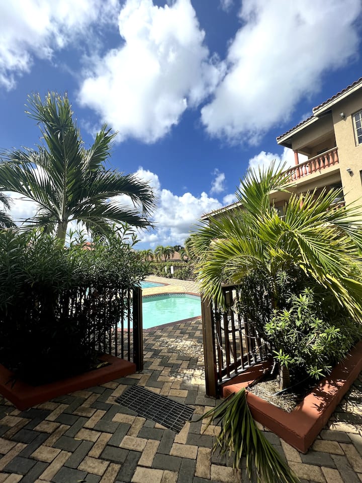 Pool Side At Palma Real - Aruba
