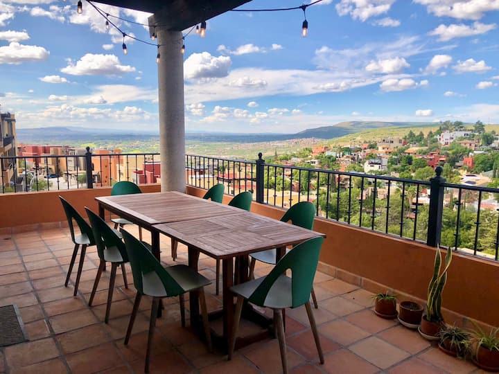 3rec. 2.5 Ba. Terraza. 10 Mins Caminando Al Centro - San Miguel de Allende