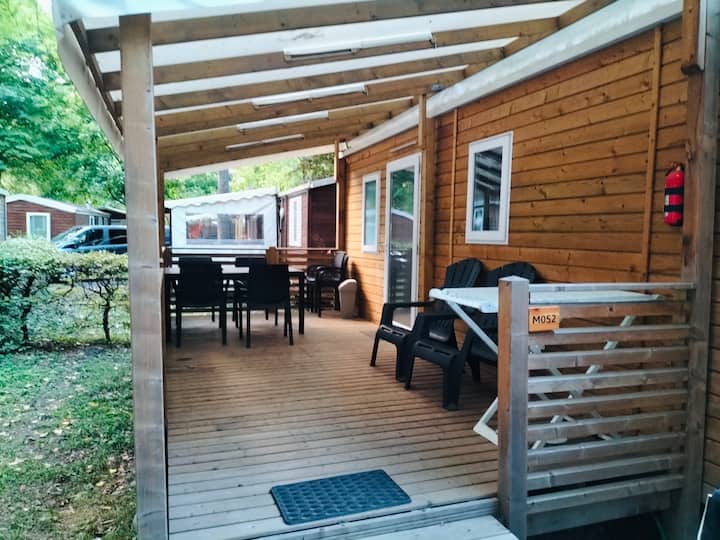 Mobilhome Au Pied Du Lac Passy - Sallanches