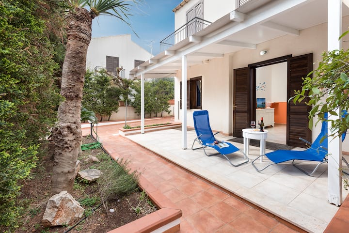 Casa Vacanza Azzurra Centro Villa Piano Terra B - San Vito Lo Capo
