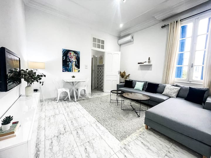Cosy Apartment La Marsa Corniche - Beach - Sidi Bou Said