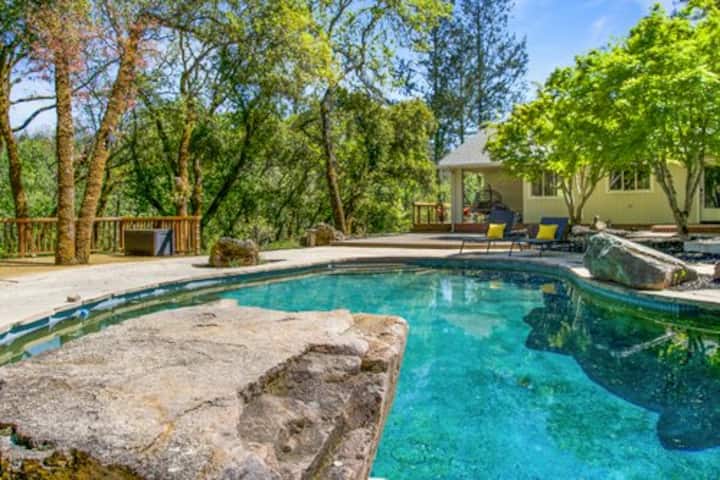 Wine Country Retreat- Privacy-spa/pool/games - Calistoga, CA