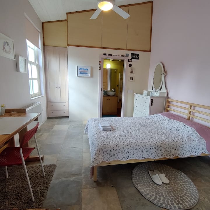 Old Town Charm, Quiet Room With Private Bathroom - Nicosia