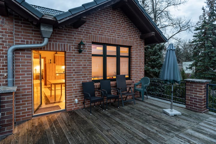 Villa Balkonien Mit Dach-terrasse - Joachimsthal