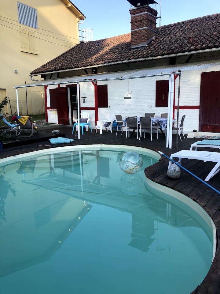 Maison Landaise 20min Des Plages - Mézos