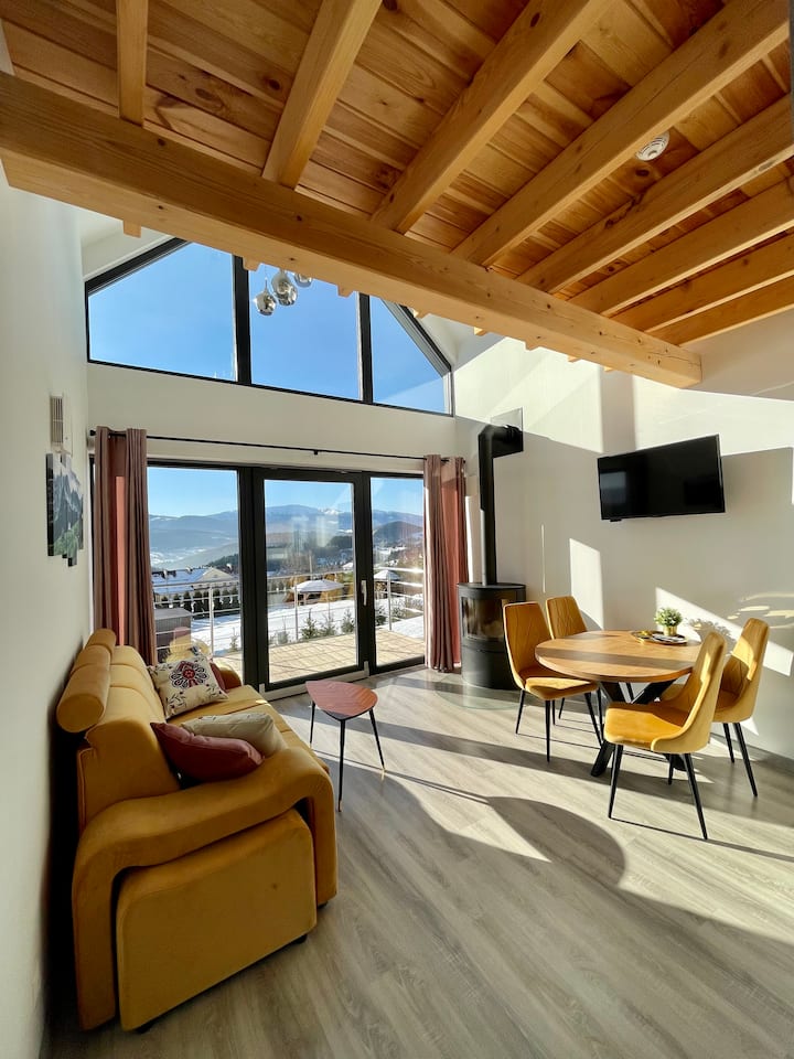 Nowoczesna Stodoła Z Widokiem Na Babią Górę-ziemia - Białka