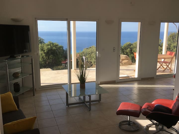 Villa Vue Mer Panoramique. - Korsika