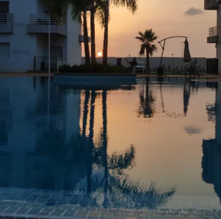 Appartement Résidence Palm Beach - Marina Saïdia - Berkane