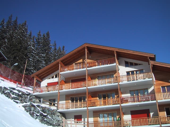 Ski In Ski Out Penthouse On The Piste - Nax