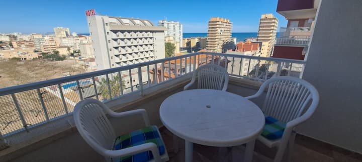 Excelentes Vistas A Tan Solo 50 M De La Playa - Oliva