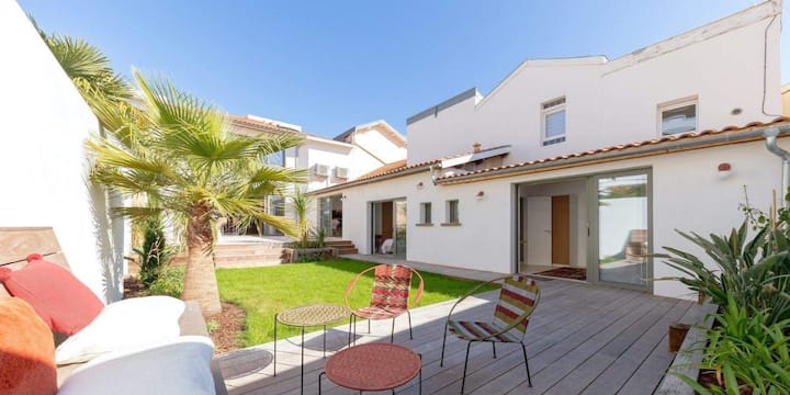 Maison Rénovée, Proche Plage Et Marché, 6 Ch, 12 P - Arcachon