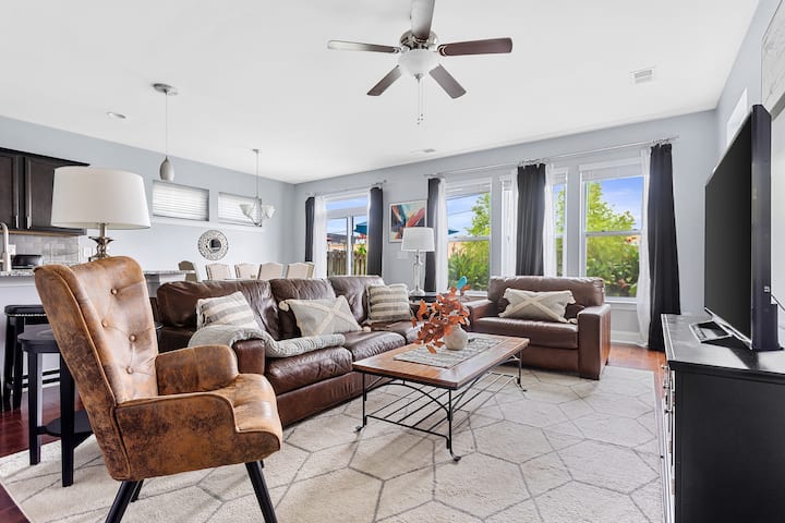 Contemporary 3br | Mins To Ft Jackson | Sleeps 7 - Columbia, SC
