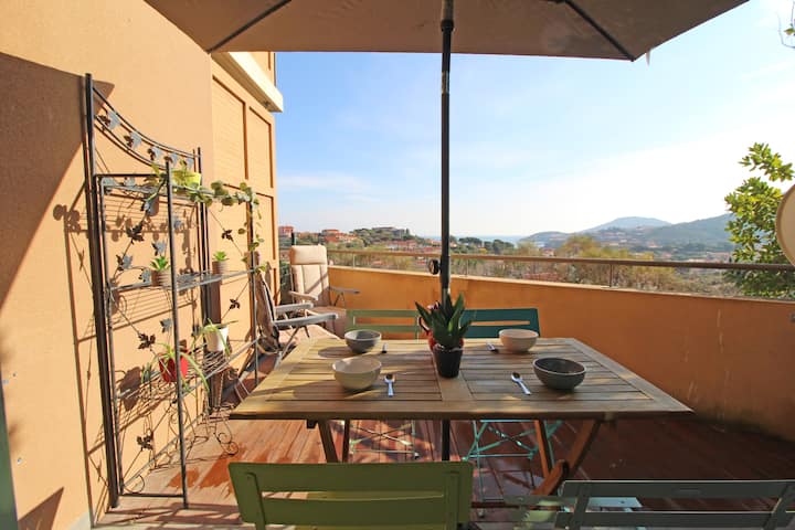 T2 à10min à Pied Du Village, Parking, Vue, Calme - Collioure