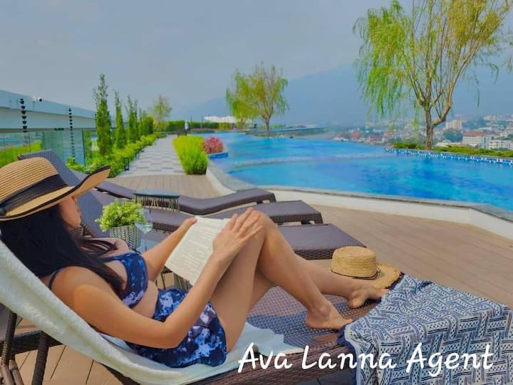 Astra Skyriver- 2 Bedroom Condo -Size 73  Sqm Apt. - Chiang Mai