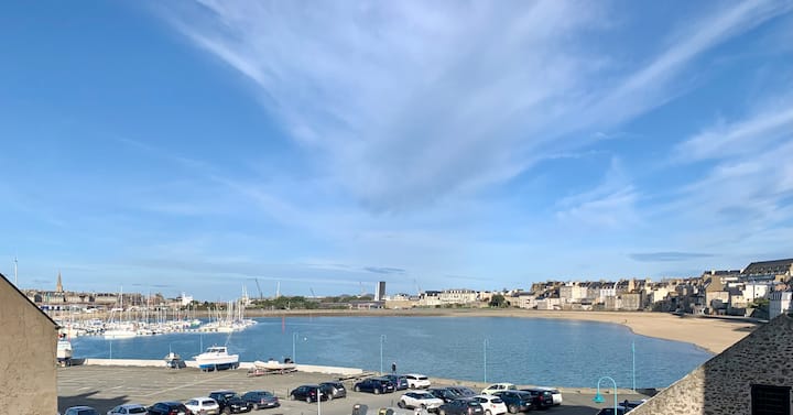 Bel Appartement Vue Plage Bord De Mer - Dinard