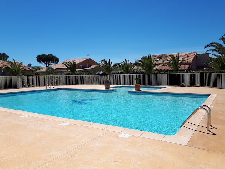 Villa En Résidence Avec Piscine à 150m De La Plage - Saint-Cyprien Plage