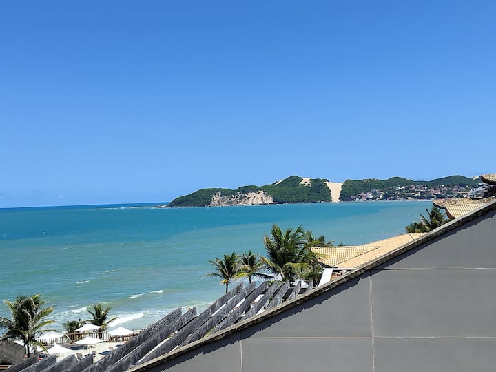 Atlântico Flat-207- Vista Ao Mar -Pé Na Areia - Natal