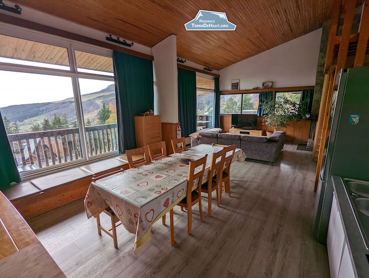 T5 Pour 11personnes Avec Wifi, Parking Et Jardin - Auvergne