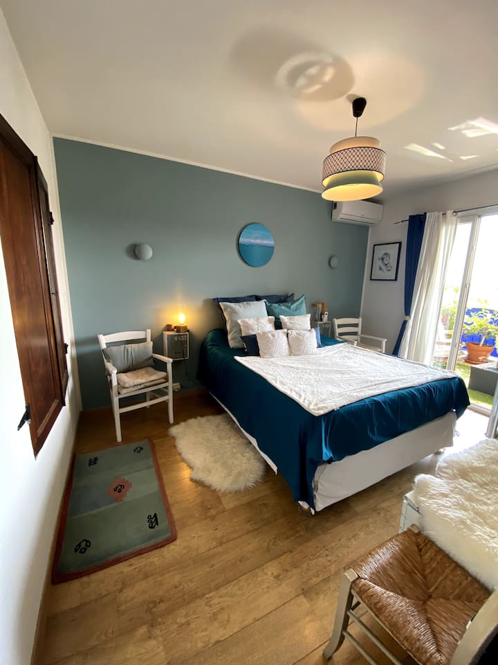 Cagnes-sur-mer : Chambre Cosy - Saint-Laurent-du-Var