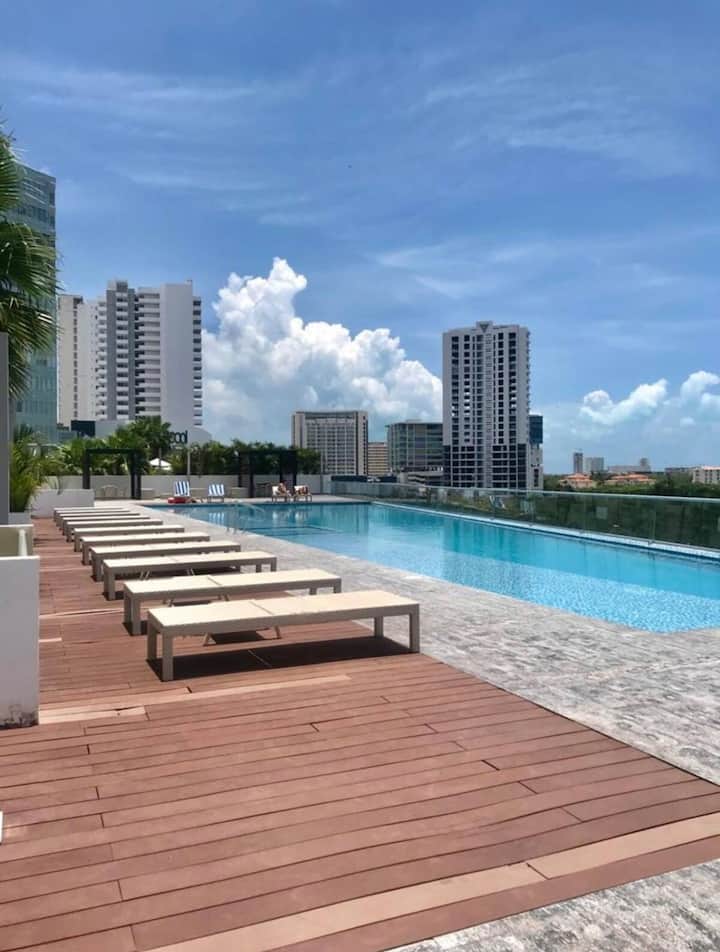 Amazing View, 2br Apt - Cancún