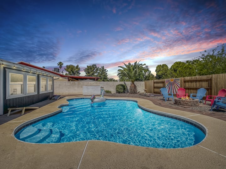 Summer Deals! Pool, Fire Pit, & Game Room! - Mesa, AZ