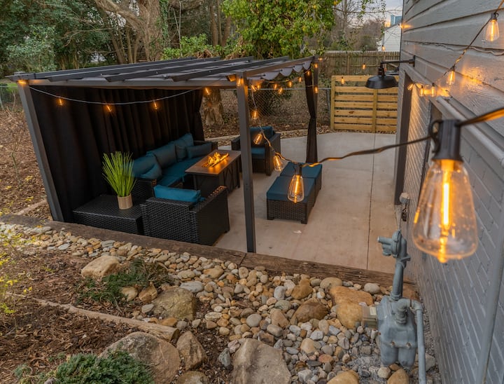 Dreamy Bungalow W/ Fire Pit|game Room|1 Mile To Dt - Raleigh, NC