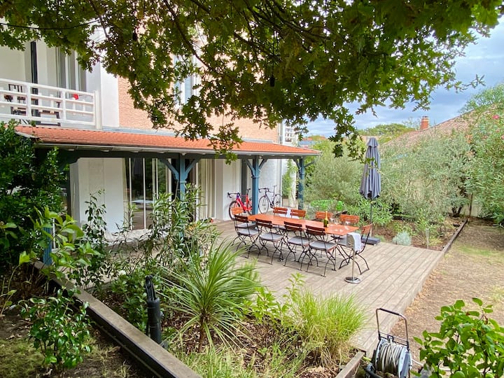 Charmant Villa Tout Confort Et Tout à Pied - Lacanau Océan