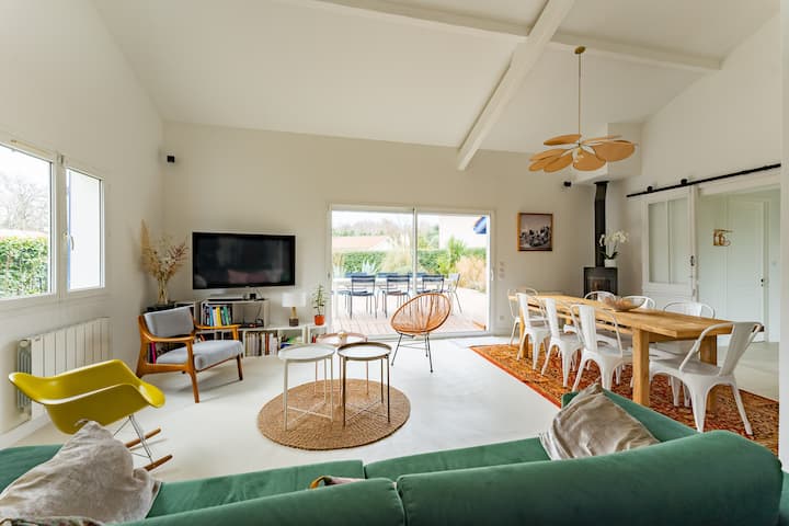 Villa Elaura - Superbe Landaise Avec Piscine - Hossegor