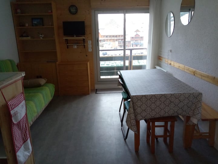 Studio 4 Pers La Mongie 1750 M Au Pied Des Pistes - La Mongie