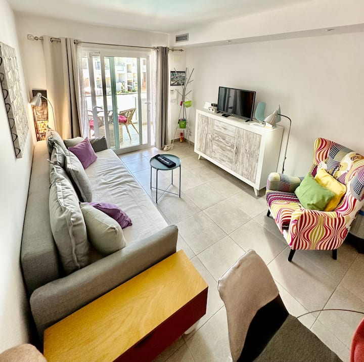 Tutti Frutti: Pool View Terrace + Wifi+ Oven - Corralejo