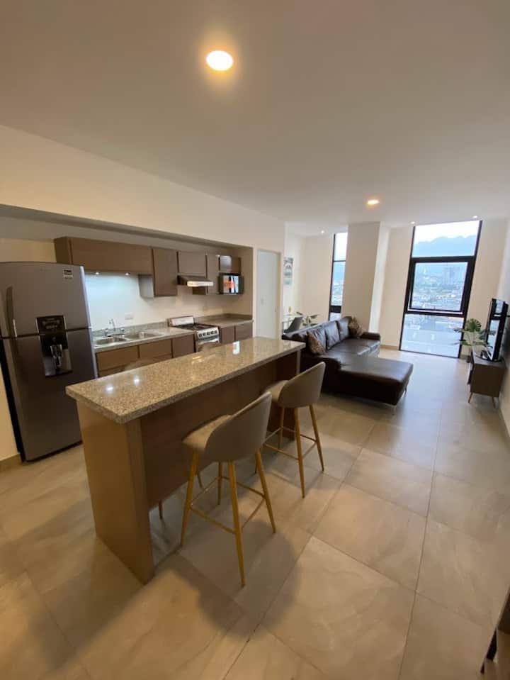 Departamento Increíble Ubicación - Monterrey