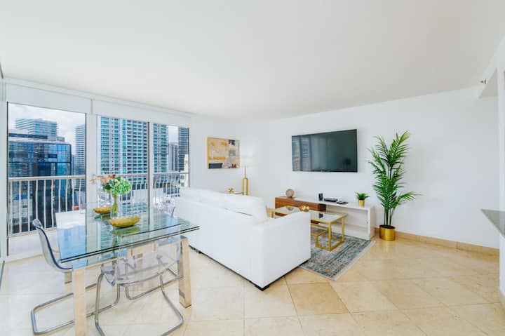 Awesome 4br Apt @ Brickell, Free Parking. - Miami