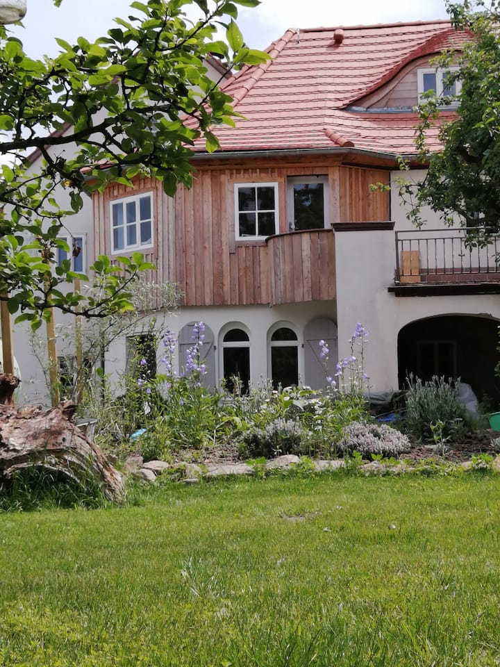 Ferienwohnung Alte Post Mit Terrasse, Kamin, Blick - Dresden