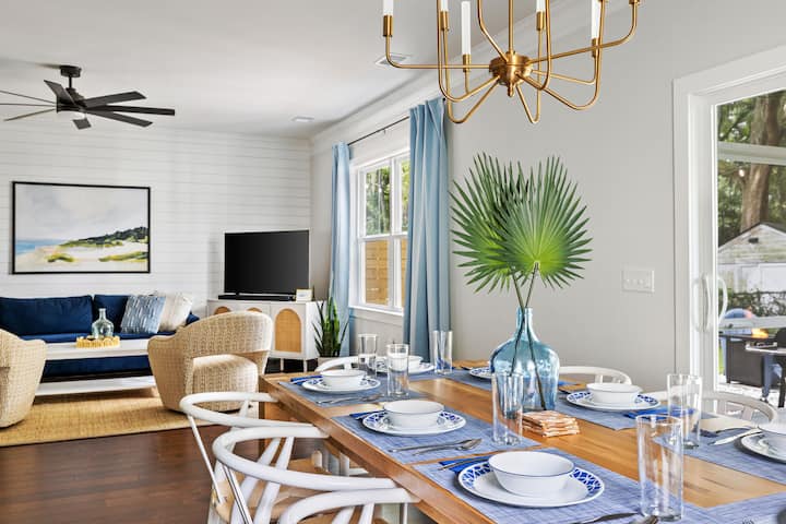 *New* King Beds, Firepit, Grill In Park Circle! - Charleston, SC