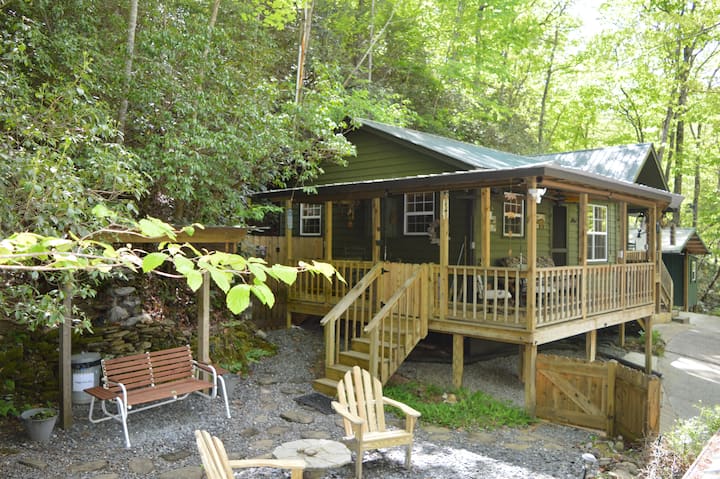 Timeless Hideaway A Pets Allowed Cabin $50 Pet Fee - Young Harris, GA
