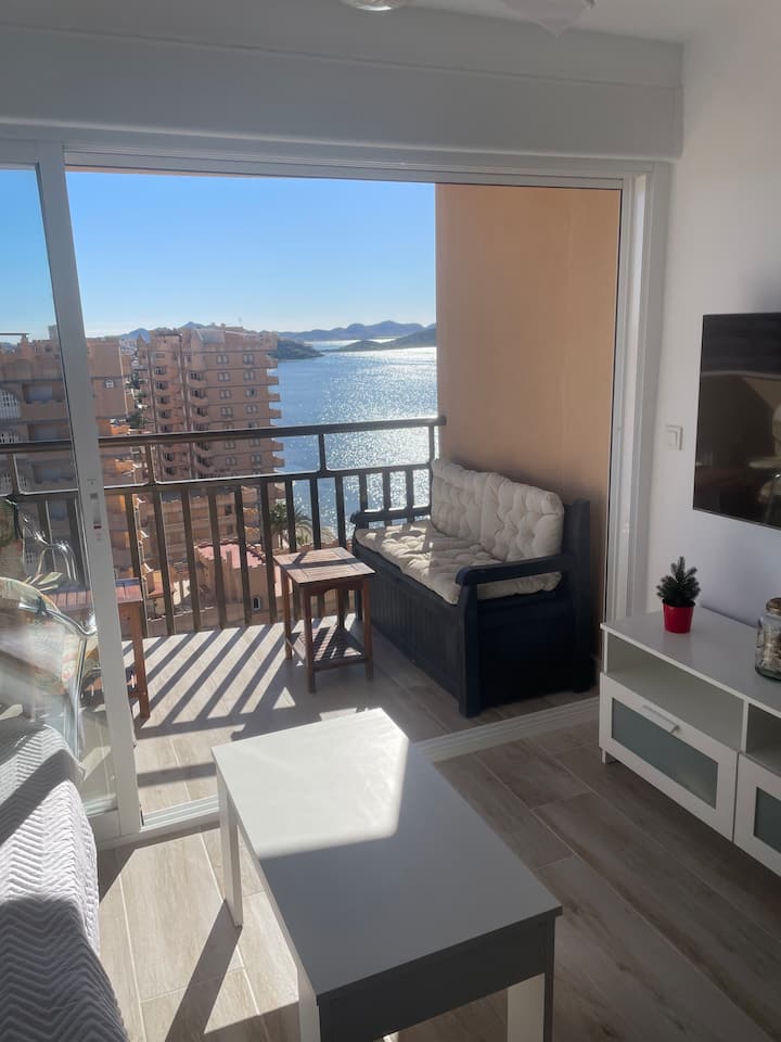 Precioso Apartamento Equipado Con Vistas Al Mar - La Manga del Mar Menor