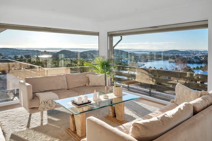 Bo Eksklusivt Med Panoramautsikt - Kristiansand