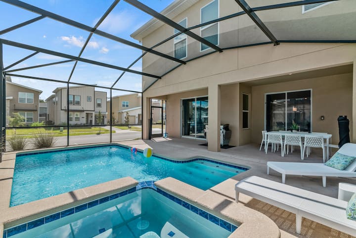 6br Disney Oasis W/ Pool, Game Room + Resort - Kissimmee, FL