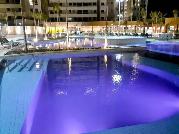 Quarto Em Resort Olímpia Enjoy - Olímpia