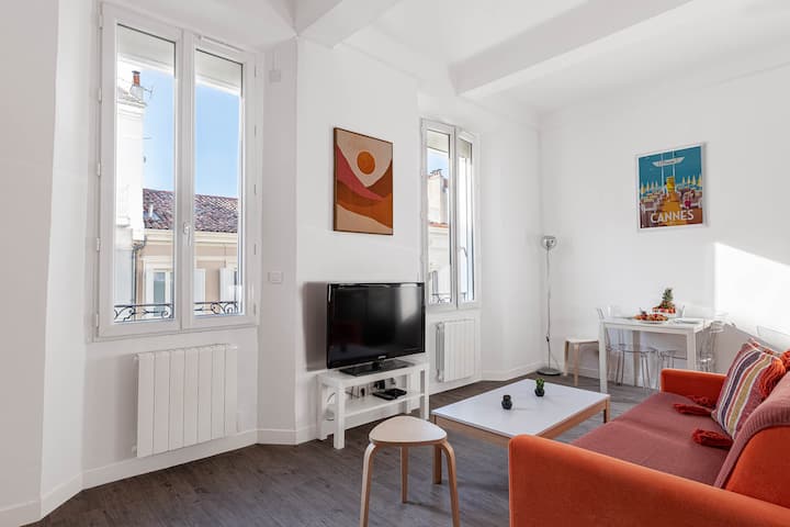 Superbe Studio/centre-ville/plages/palais - カンヌ