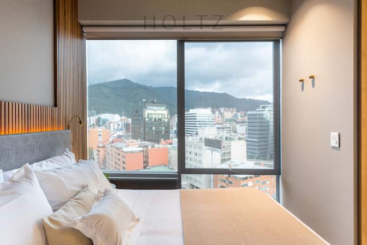 Holtz Luxury Flat, Spectacular View Over The Hills - Bogotá
