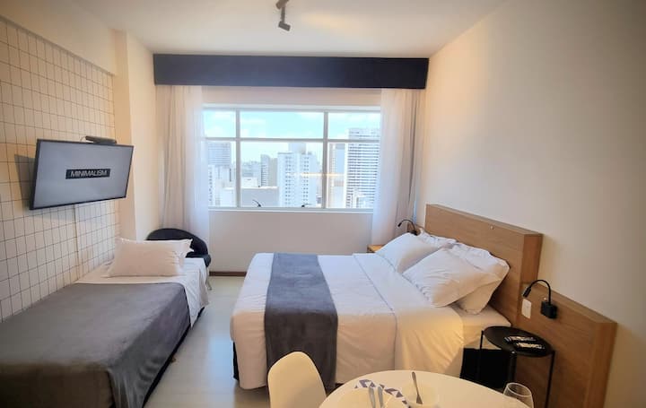 Studio Em Cond Clube Na Melhor Localização De Ctba - Curitiba