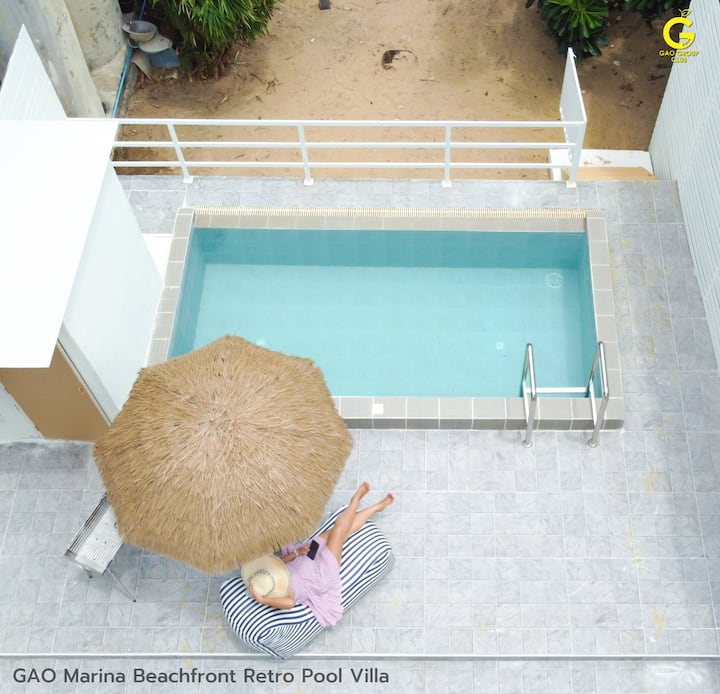 Gao Phala Beachfront & Pool / 1 Step To The Beach - Ban Chang