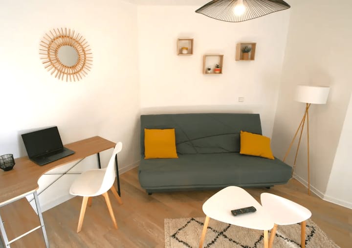 Studio Cosy Avec Balcon Et Vue - Proche Gare - Le Havre