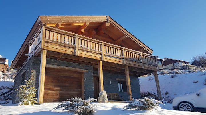 Authentique Chalet En Fuste à Font-romeu - Bolquère