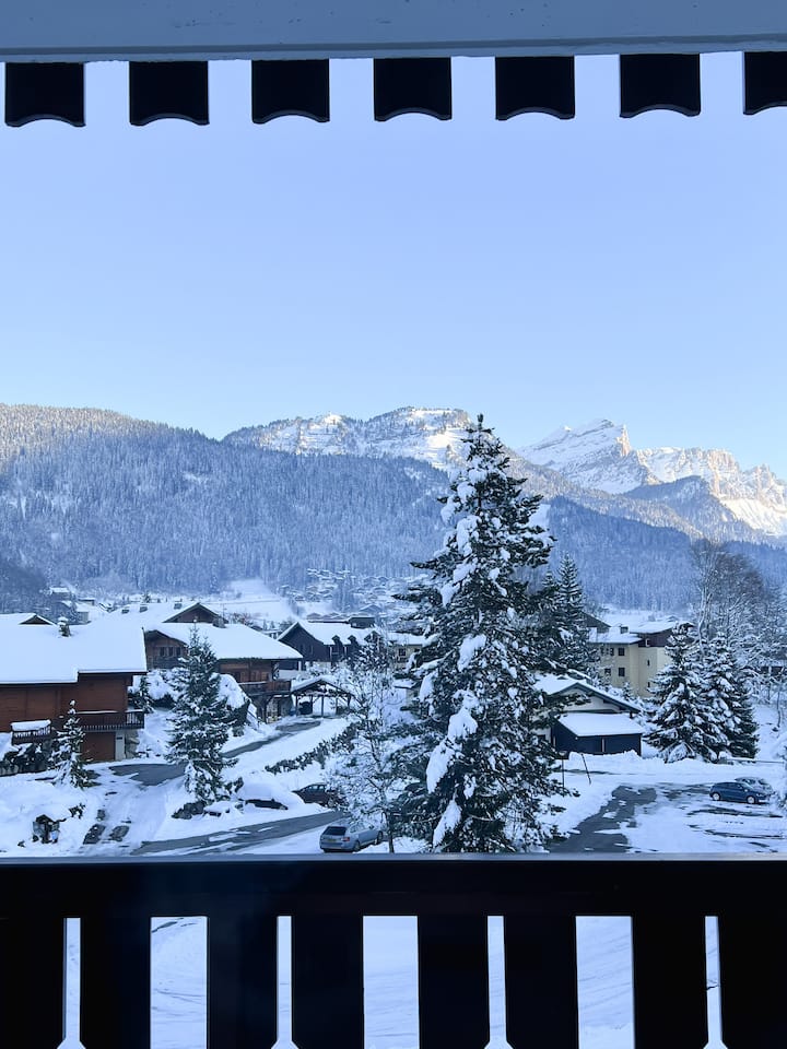 Appartement Calme Vue Sur Montagne - Les Carroz - Cluses